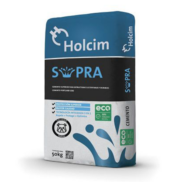 CEMENTO SUPRA 50KG - ConstruCity Mx - Venta de Materiales de Construcción